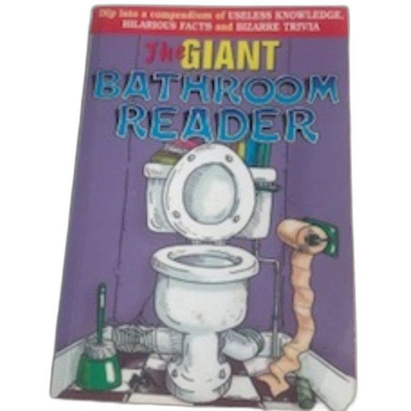 Giant Bathroom Reader | Bath | The Giant Bathroom Reader By Karl Shaw ...